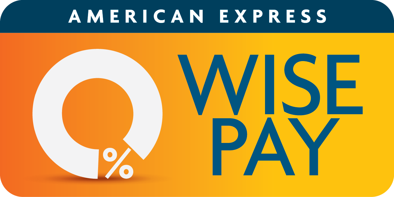 With 0% WISE PAY, an extended payment plan by American Express, you can choose to break payments ...